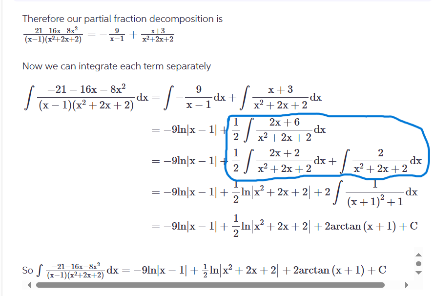 Solved Can the steps circled in blue be explained in this | Chegg.com