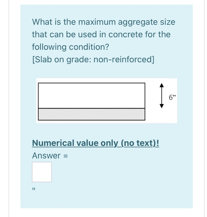 Solved What is the maximum aggregate size that can be used | Chegg.com