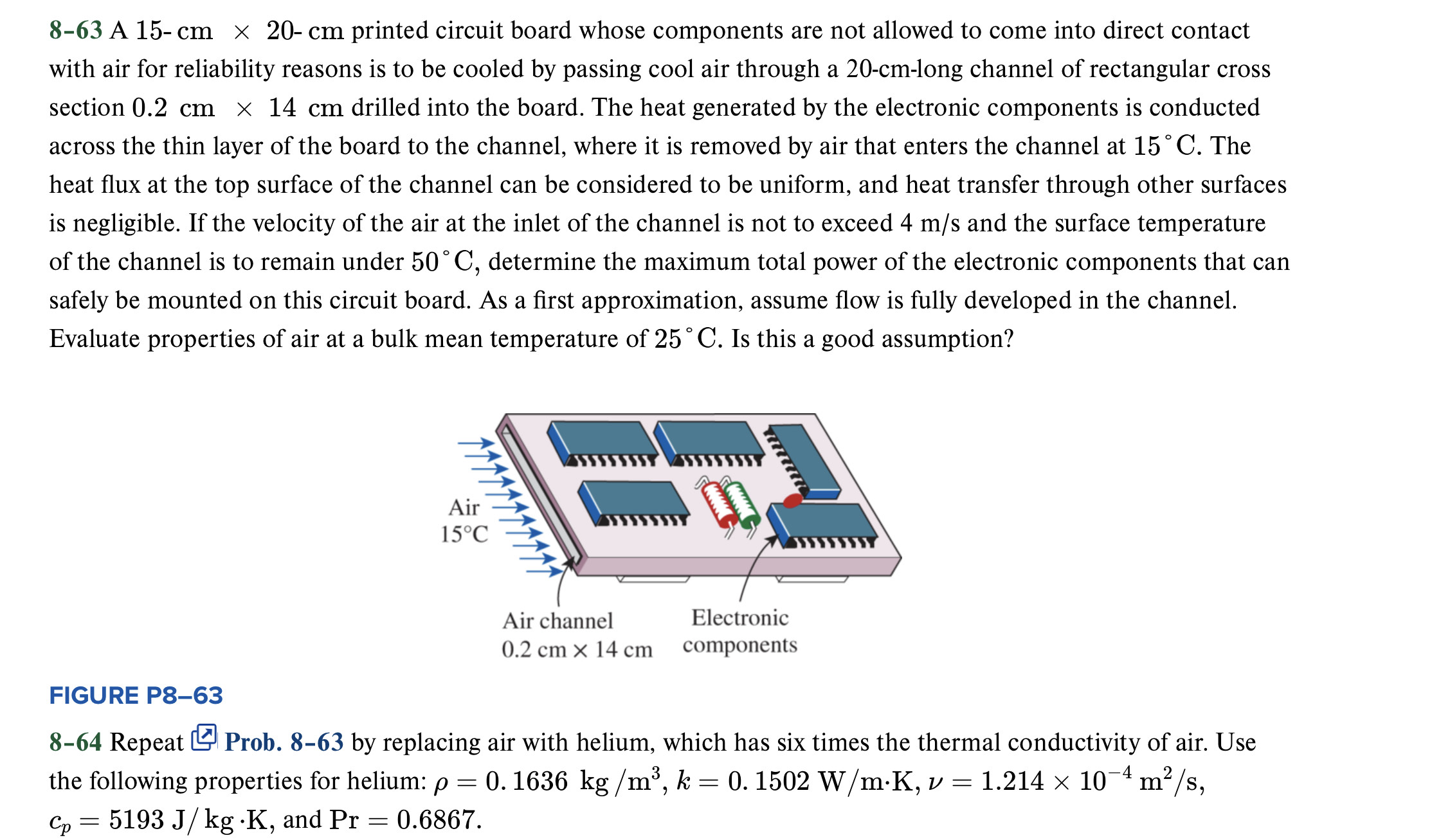 8-63 ﻿A 15- ﻿cm ×20-cm ﻿printed circuit board whose | Chegg.com