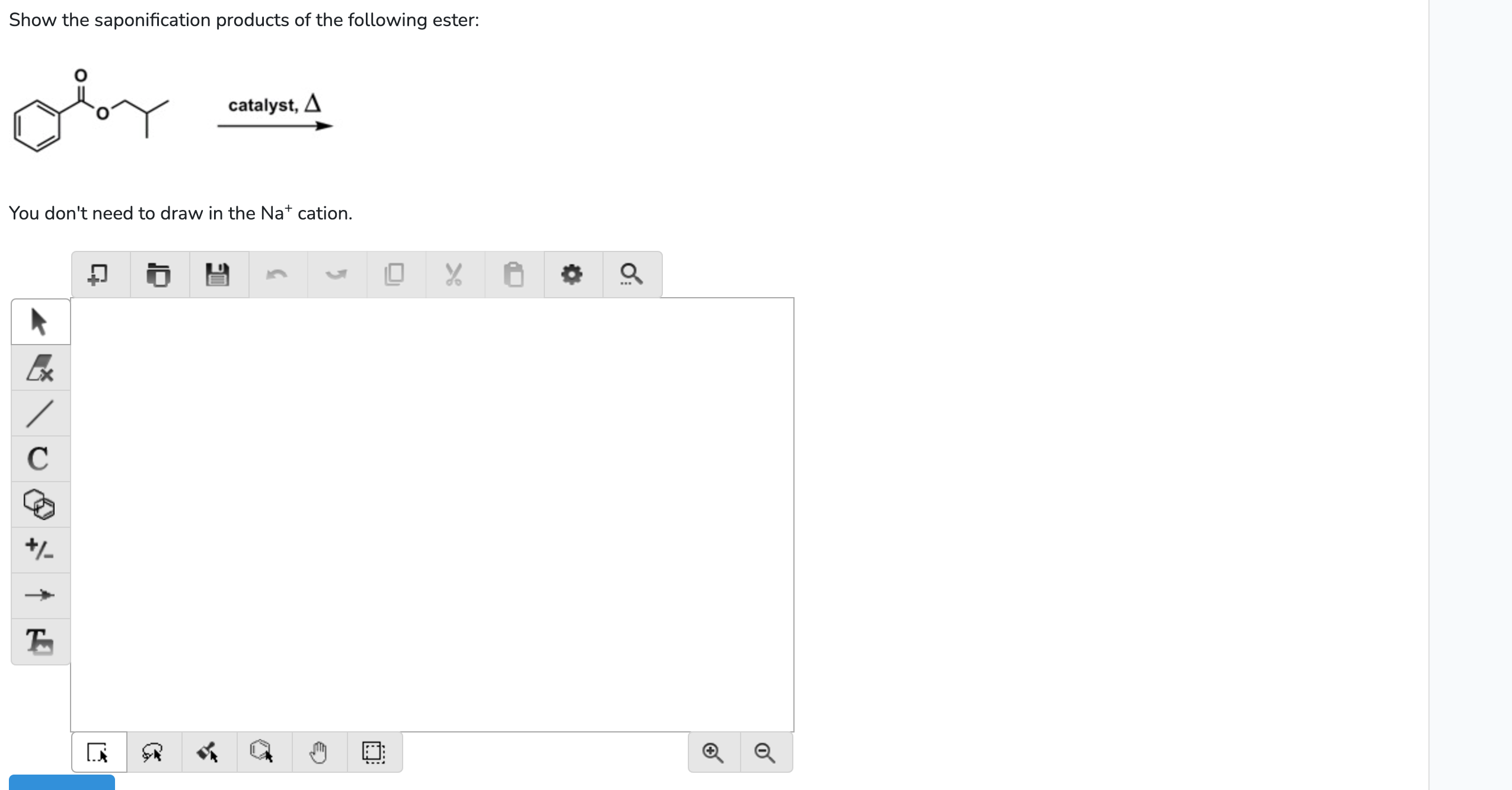 Solved Question 3CShow the saponification products of the | Chegg.com