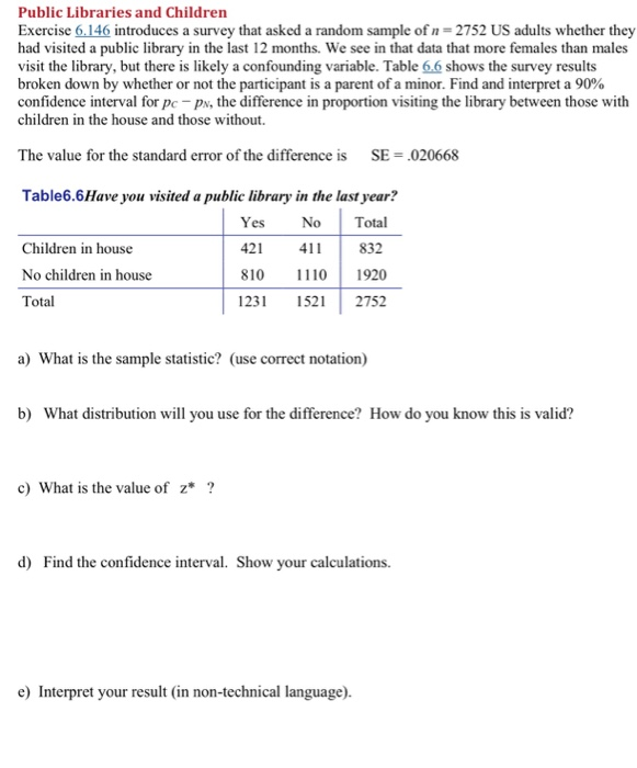 Solved Elementary Statistics Written Homework Sections 6.1 & | Chegg.com