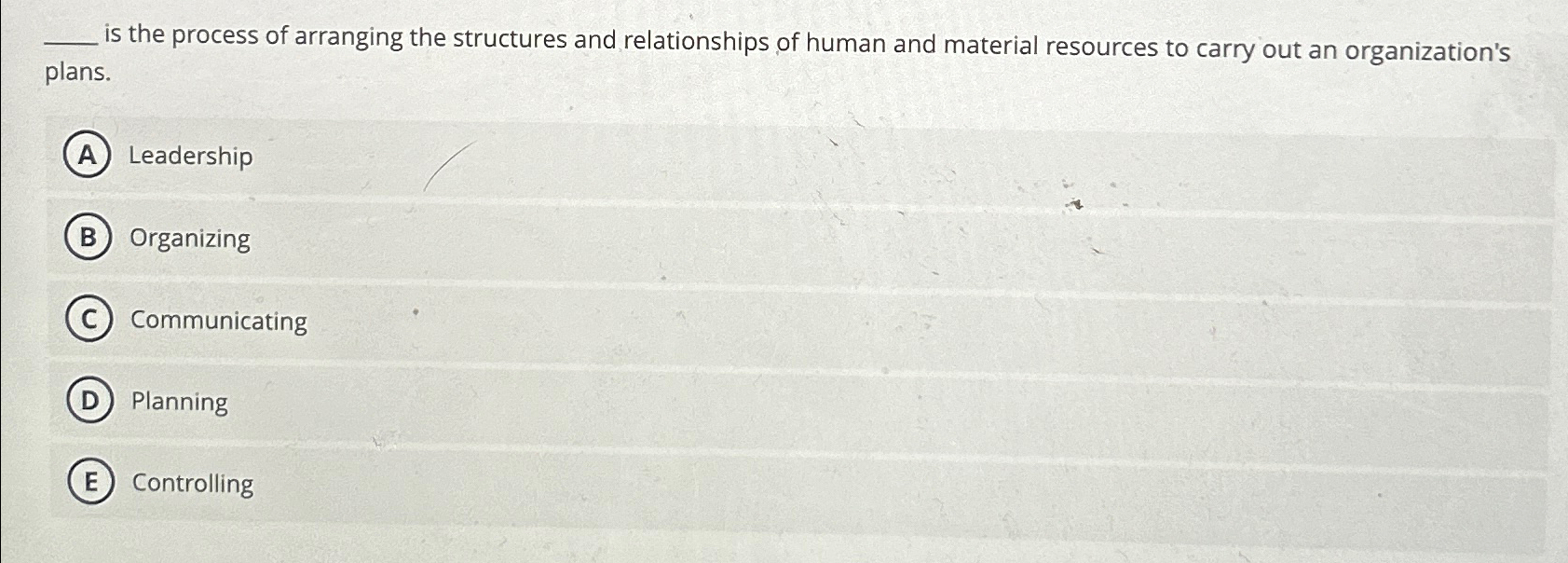 Solved is the process of arranging the structures and | Chegg.com