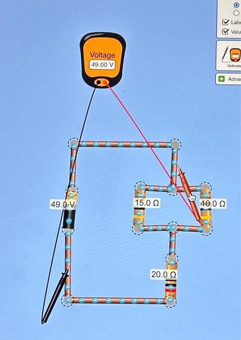 Solved 12. Put two different resistors in parallel and hook | Chegg.com