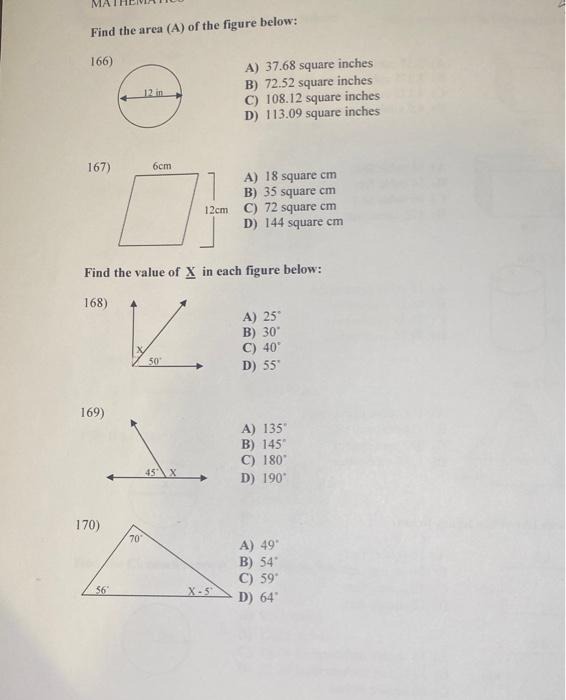 Solved Find the volume (V) of the figure below: 160 A) 3.25 | Chegg.com