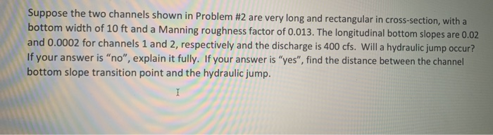 Solved Suppose the two channels shown in Problem #2 are very | Chegg.com