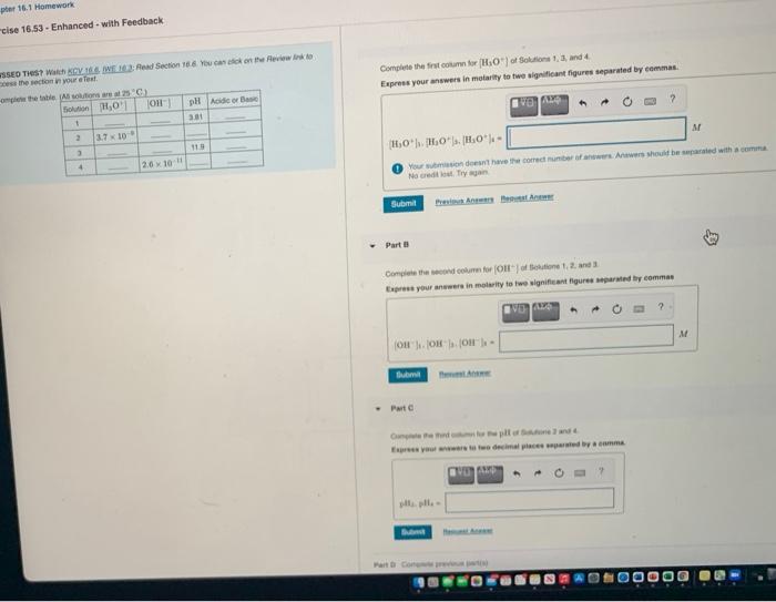 Solved per 16.1 Homework cise 16.53 - Enhanced with Feedback | Chegg.com