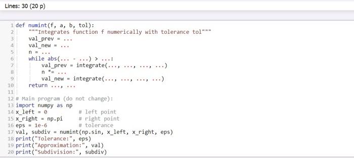Solved In your function, after inserting the docstring, | Chegg.com