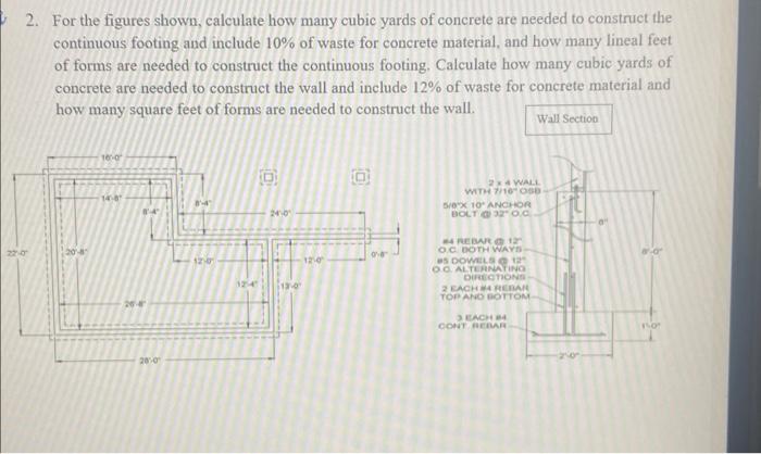 Solved 2. For the figures shown, calculate how many cubic | Chegg.com