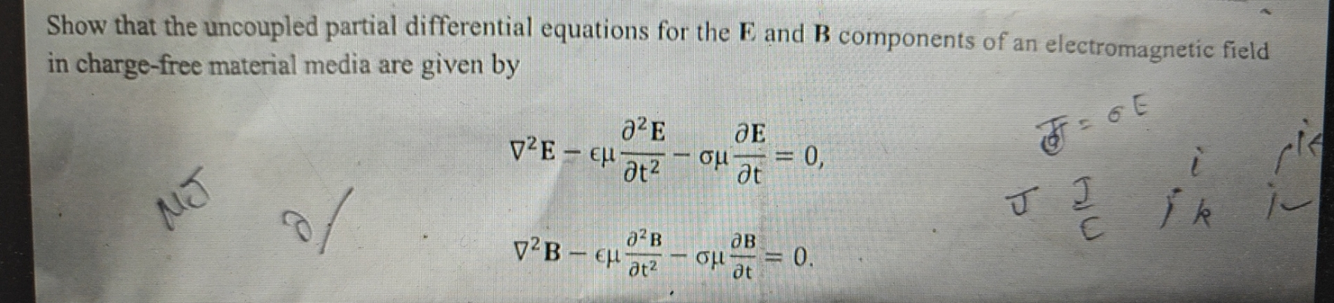 Solved Show that the uncoupled partial differential | Chegg.com