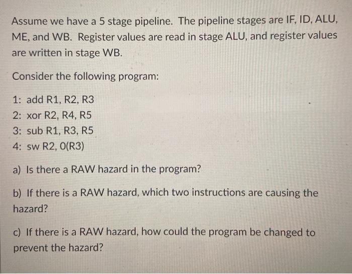 Solved consider both the following programs: 1: add R2, R1, | Chegg.com