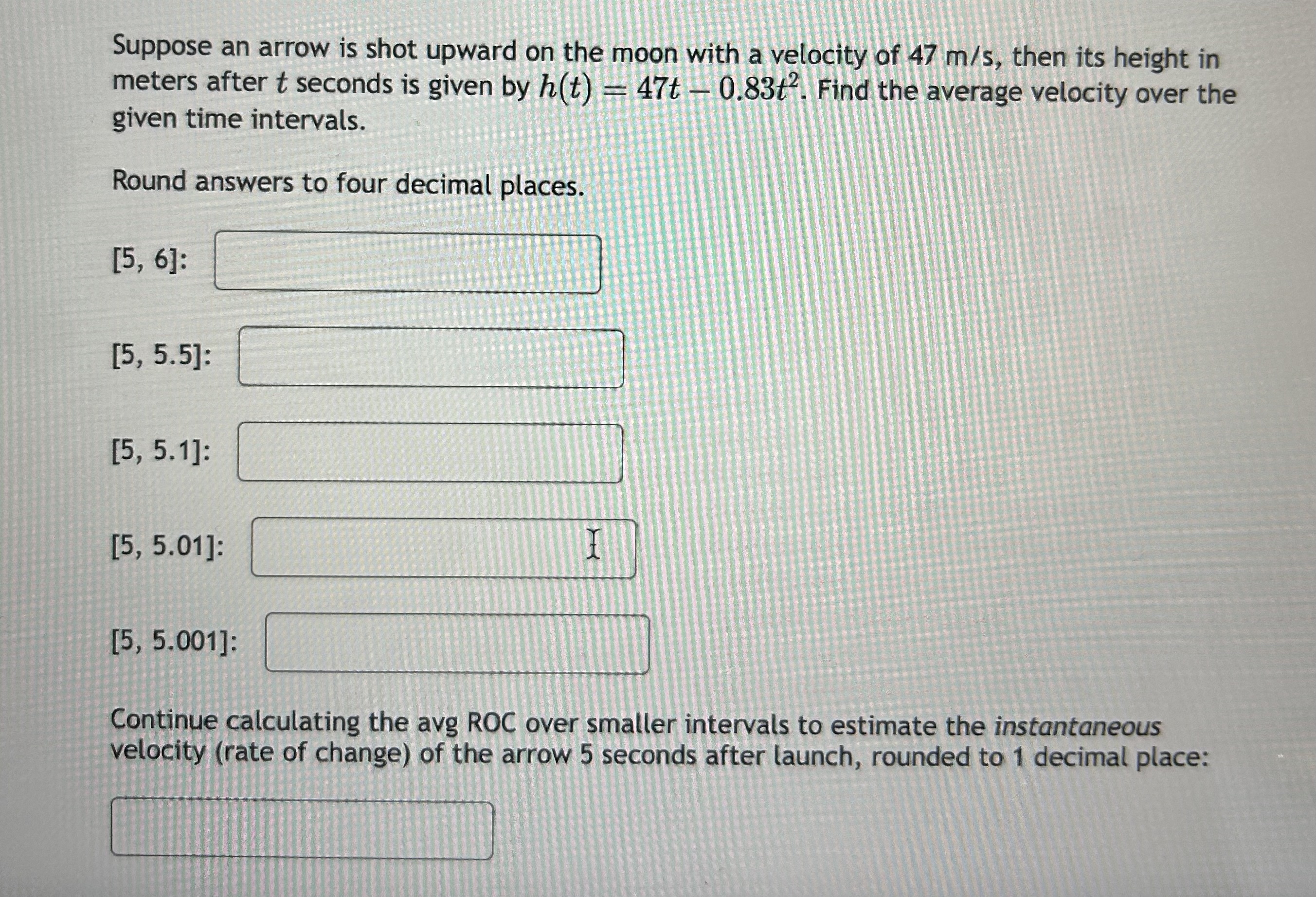 Solved Suppose an arrow is shot upward on the moon with a | Chegg.com
