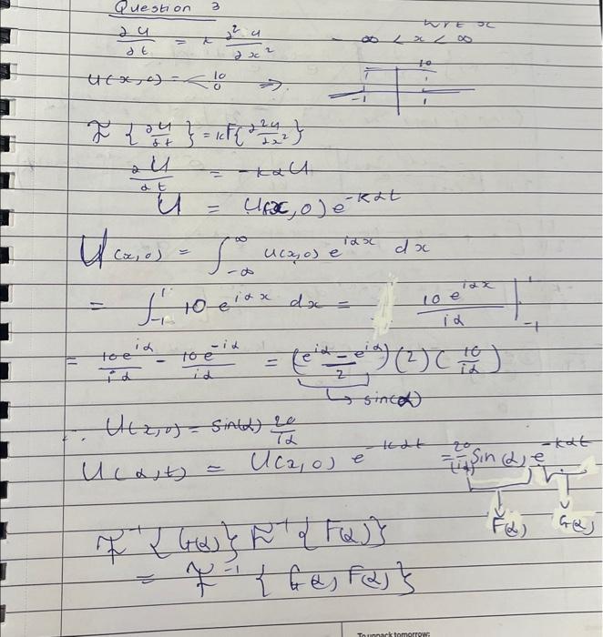 Use Fourier methods to solve the following problem | Chegg.com