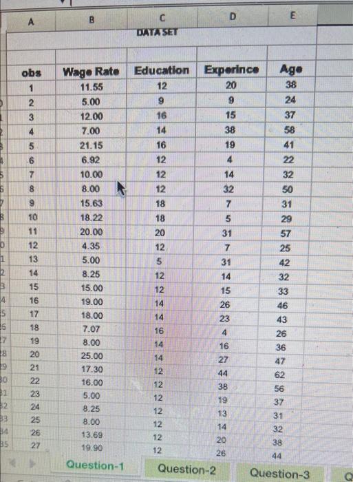 Solved Question 1 : how many variables are used Question 2 : | Chegg.com