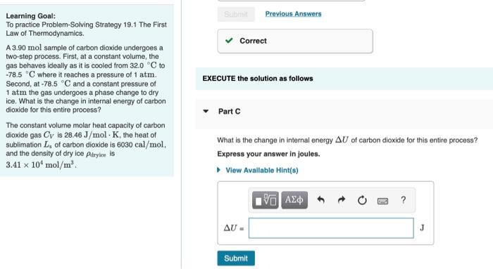 Solved Learning Goal: To practice Problem-Solving Strategy | Chegg.com