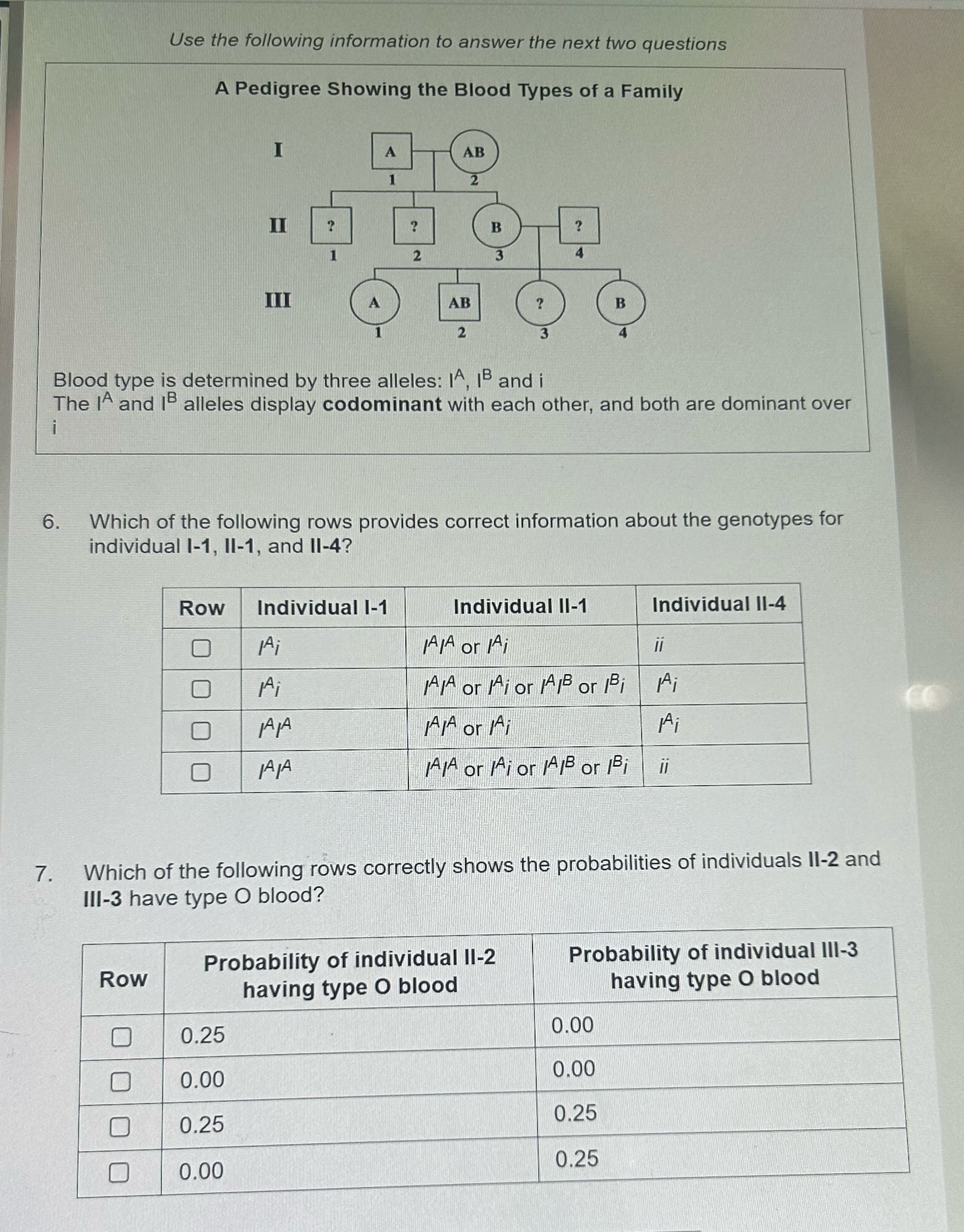 Solved Use the following information to answer the next two | Chegg.com