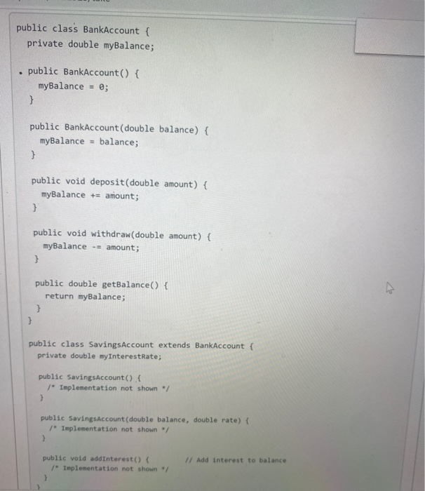 Solved Consider the following classes: public class Clock | Chegg.com
