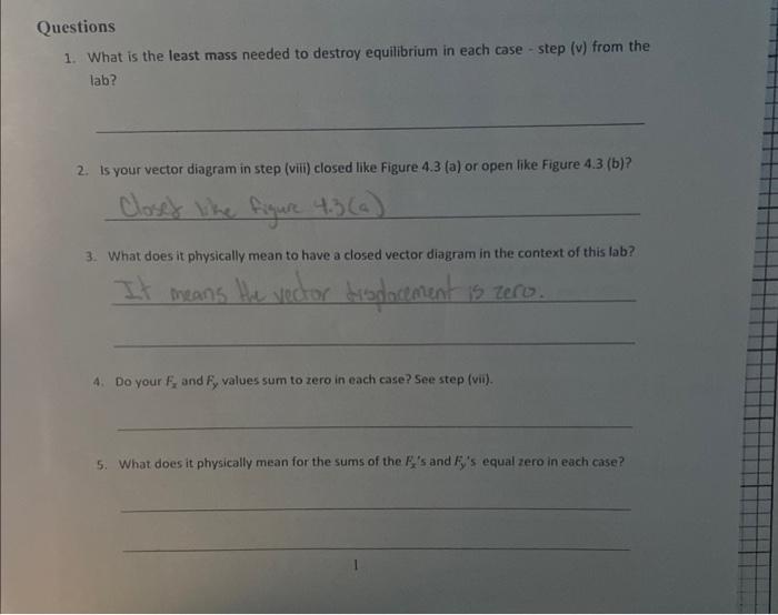 1. What is the least mass needed to destroy | Chegg.com