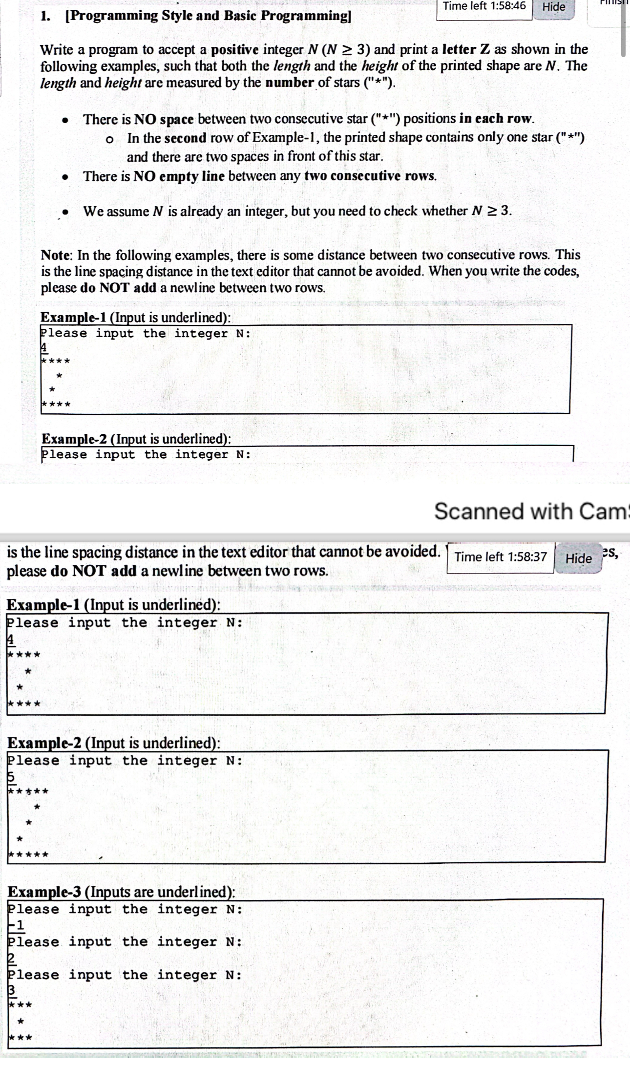Solved [Programming Style and Basic Programming]Write a Cpp | Chegg.com