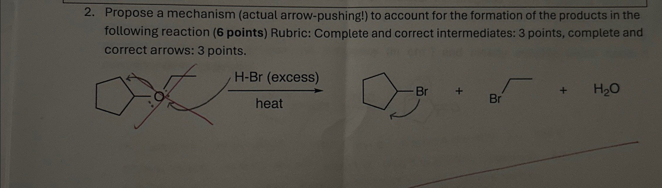 Solved Propose a mechanism (actual arrow-pushing!) ﻿to | Chegg.com