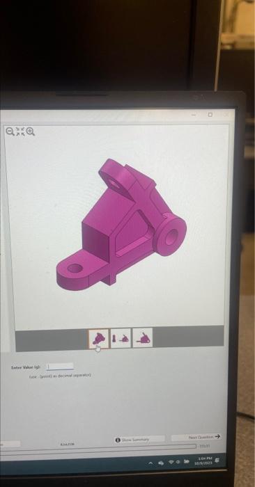 Solved B40902: Basic Part - Step 2 - (Radial Swing Block) | Chegg.com