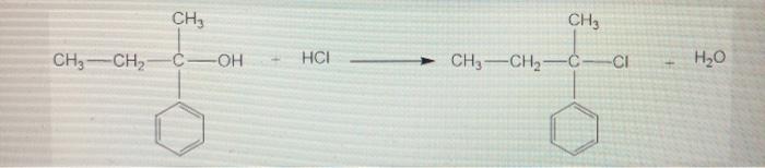 Solved CH, CH, CH3 -CH2 -COH HCI CH3 -CH2-C-CL H2O | Chegg.com