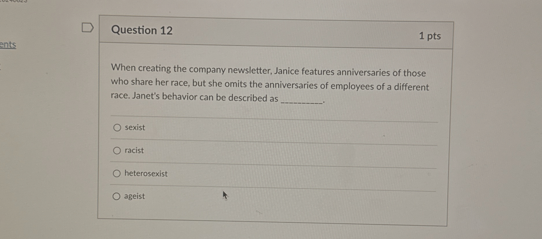 Solved Question 121 ﻿ptsWhen creating the company | Chegg.com