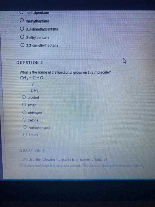 Solved QUESTION 1 The products of complete combustion of a | Chegg.com