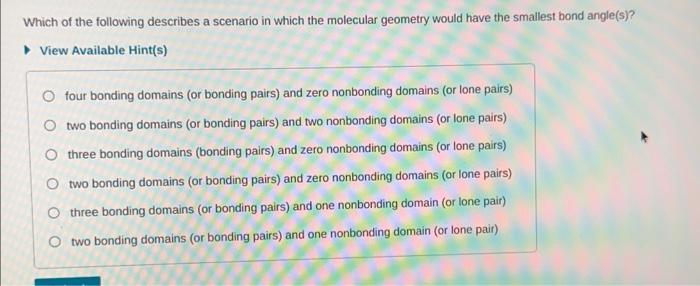 Solved Which of the following describes a scenario in which | Chegg.com