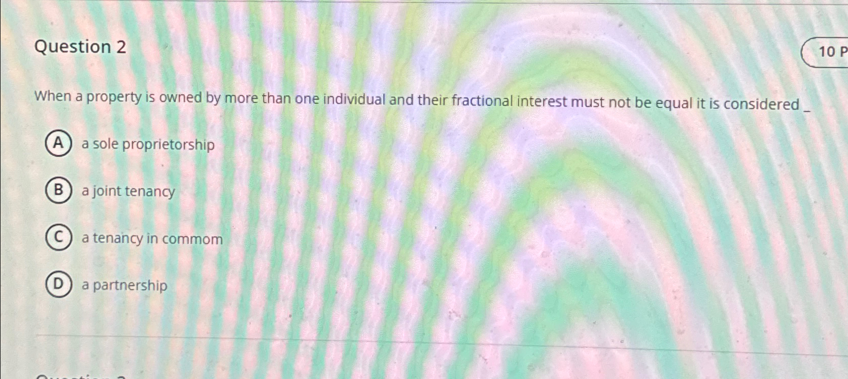 Solved Question 210PWhen a property is owned by more than | Chegg.com