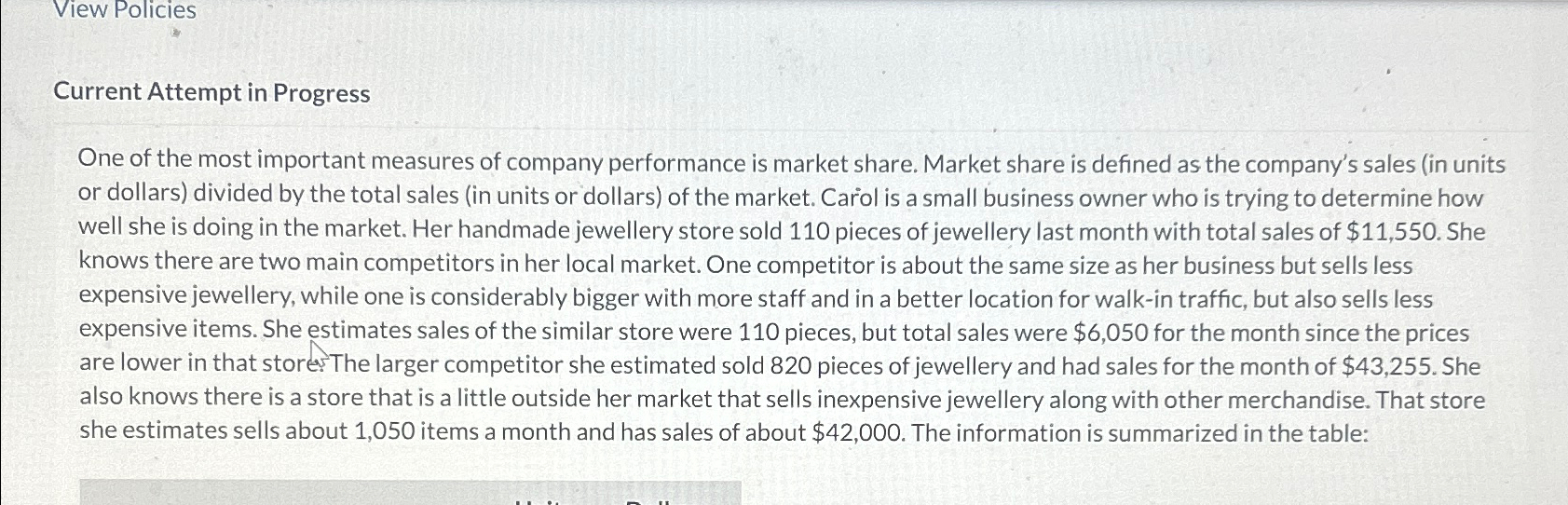 Solved View PoliciesCurrent Attempt in ProgressOne of the | Chegg.com