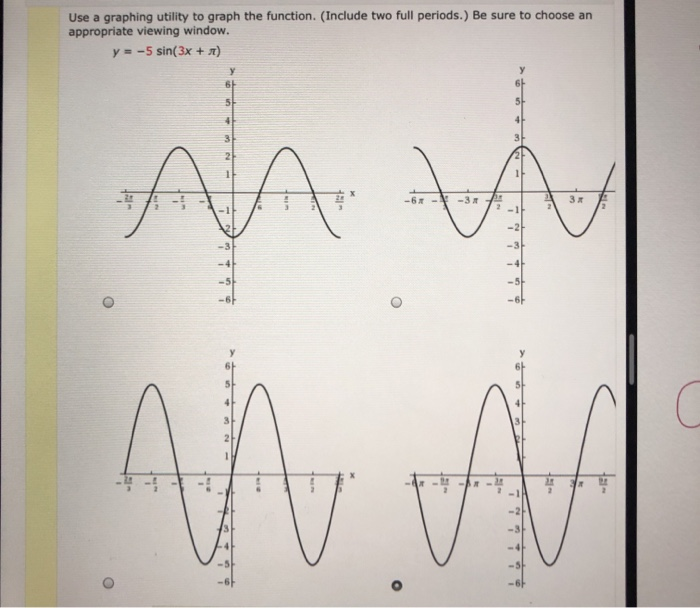 Solved Use a graphing utility to graph the function. | Chegg.com