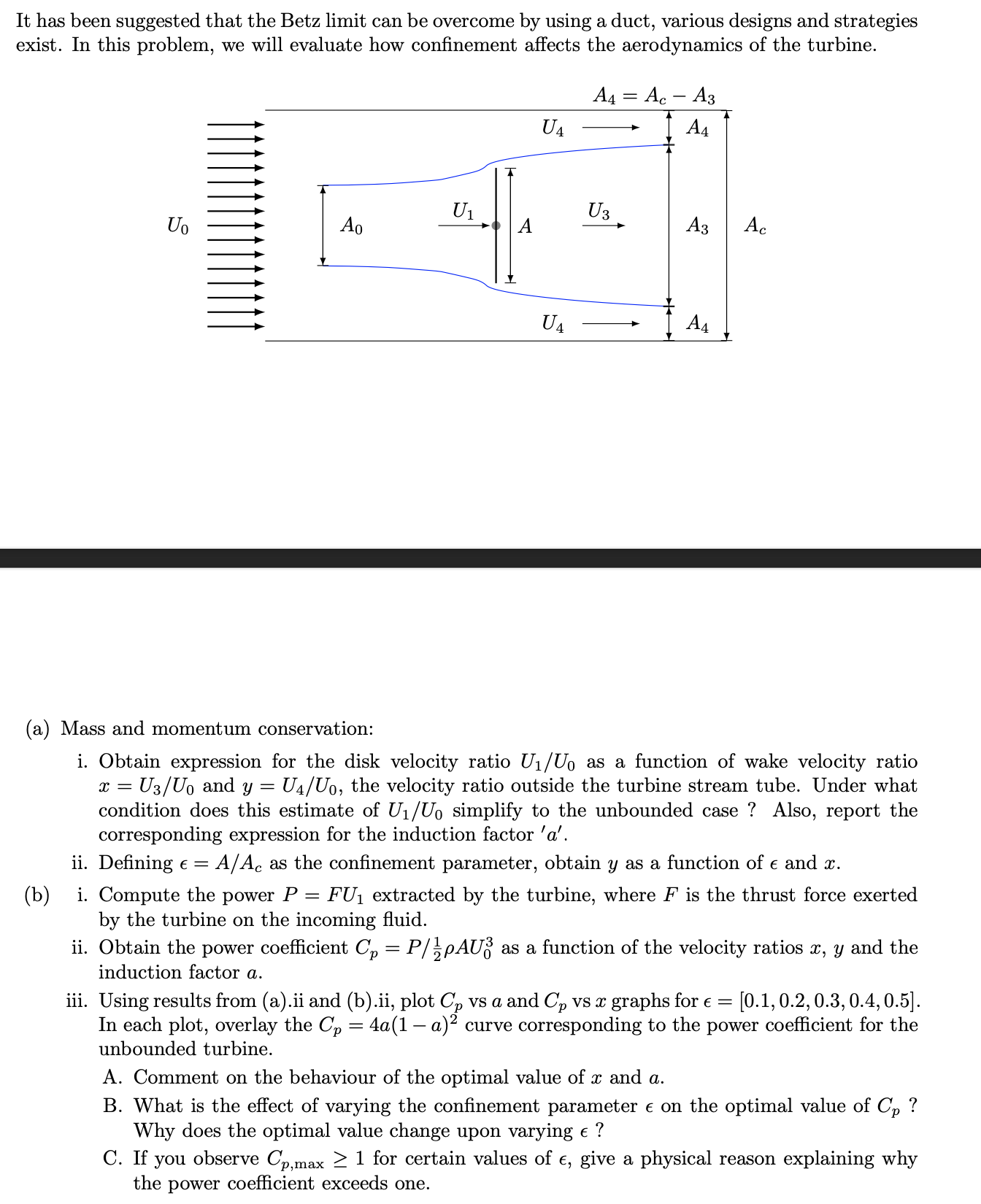 Solved It has been suggested that the Betz limit can be | Chegg.com