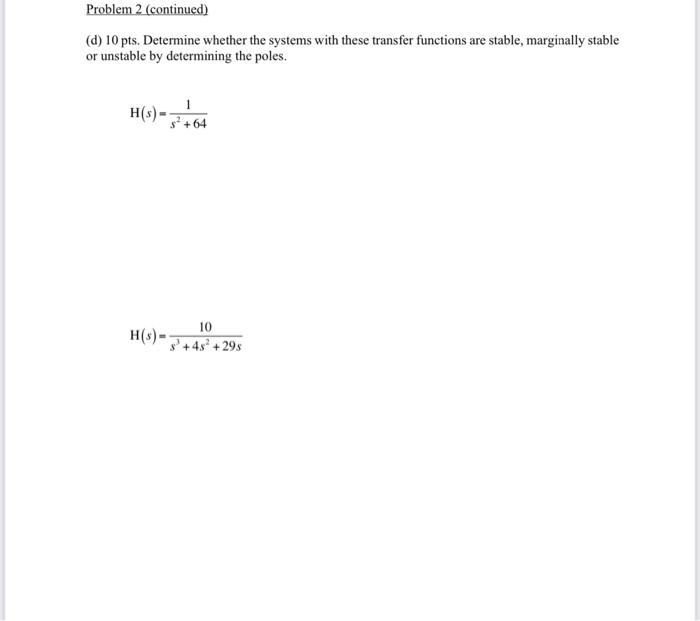 Solved (a) 5 pts. Reduce the following block diagram to a | Chegg.com