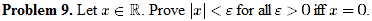 Solved Let Prove |x| 0 iff x = | Chegg.com