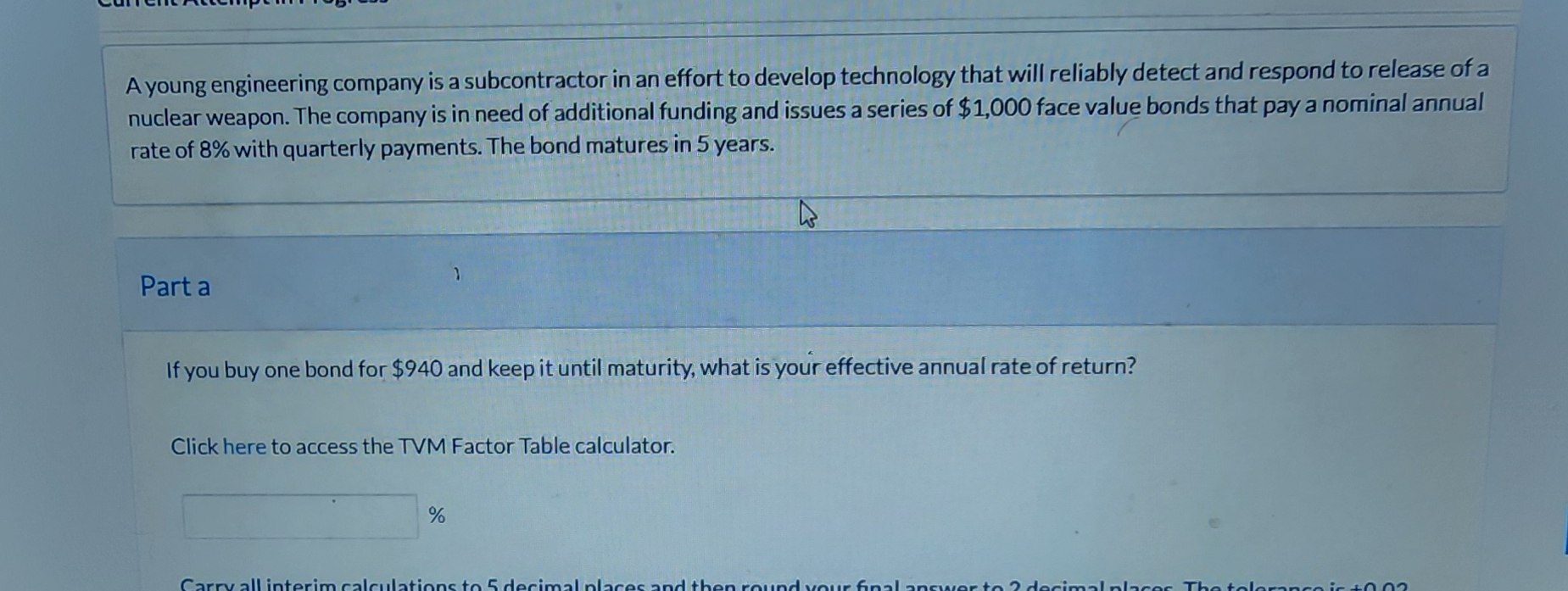 Solved A young engineering company is a subcontractor in an | Chegg.com