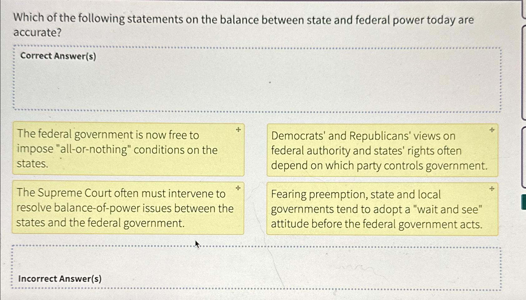 Solved Which of the following statements on the balance | Chegg.com