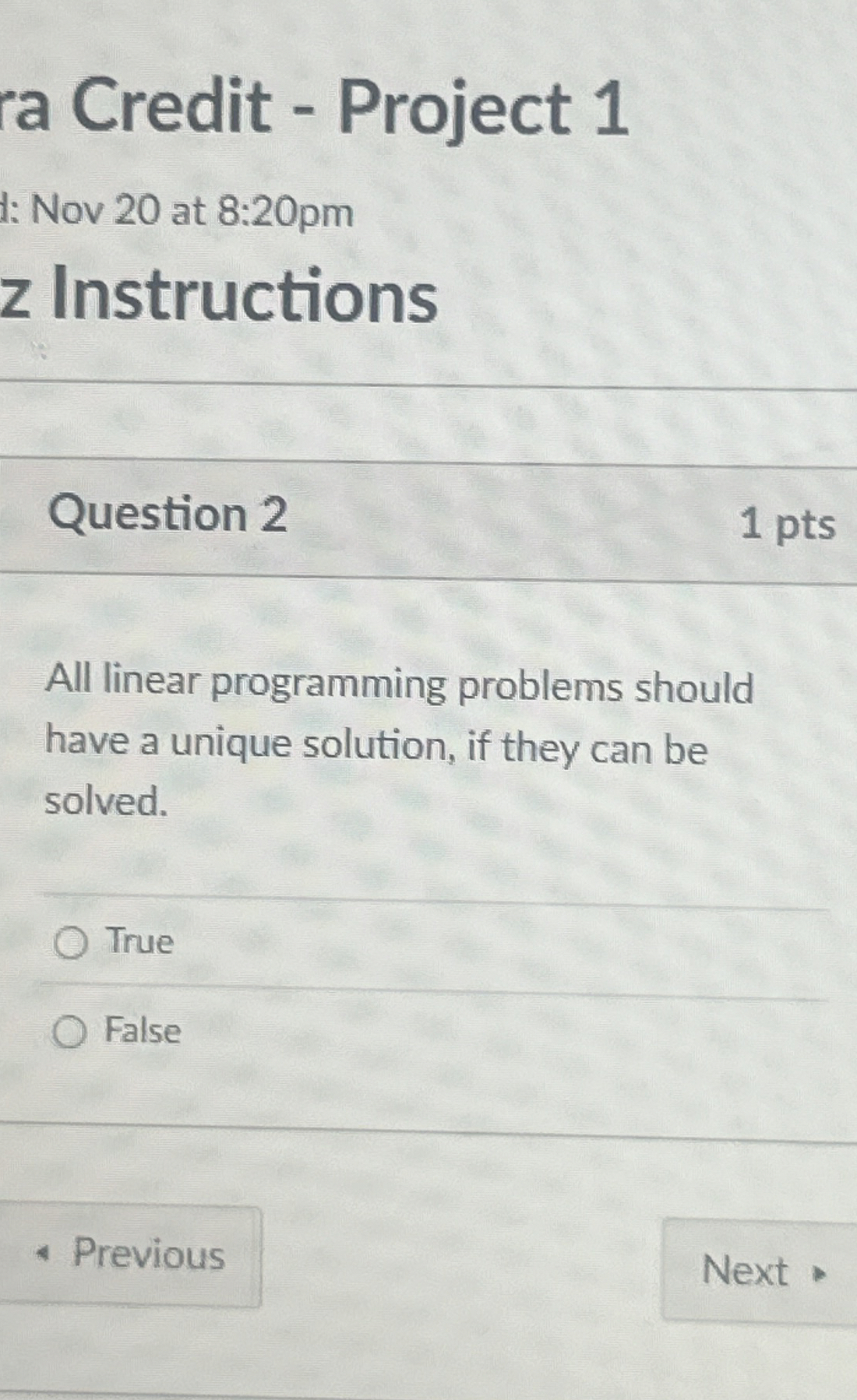 Solved a Credit - ﻿Project 1: Nov 20 ﻿at 8:20pmz | Chegg.com