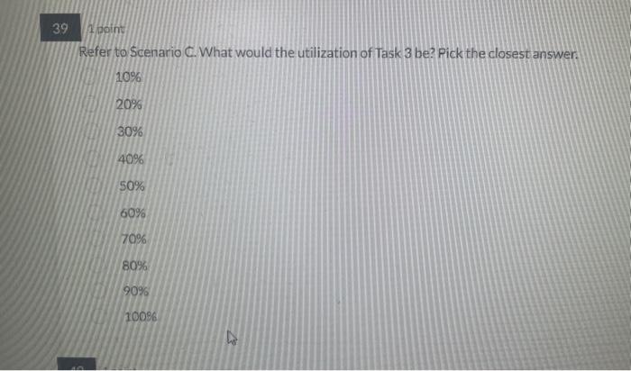 Solved Refer to $ cenario C. What would the utilization of | Chegg.com