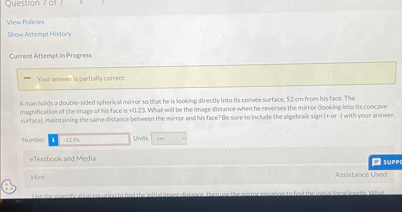 Solved Question / ﻿of /View PoliciesShow Attempt | Chegg.com