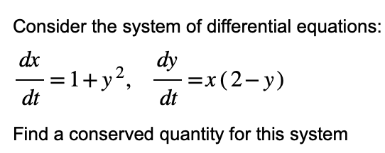 [Solved]: Consider the system of differential equations: (d