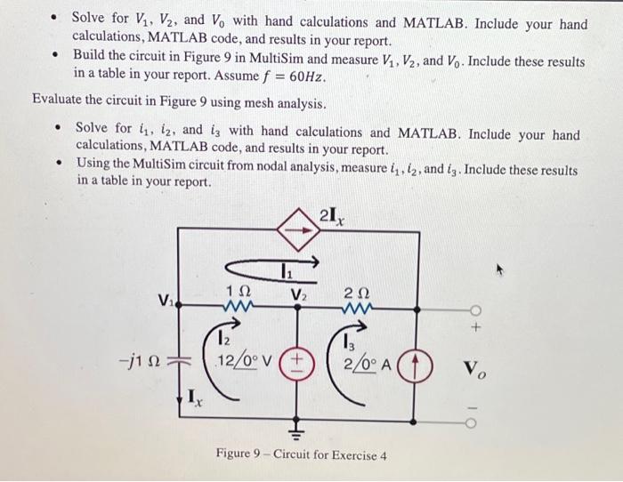 - Solve for V1,V2, and V0 with hand calculations and | Chegg.com