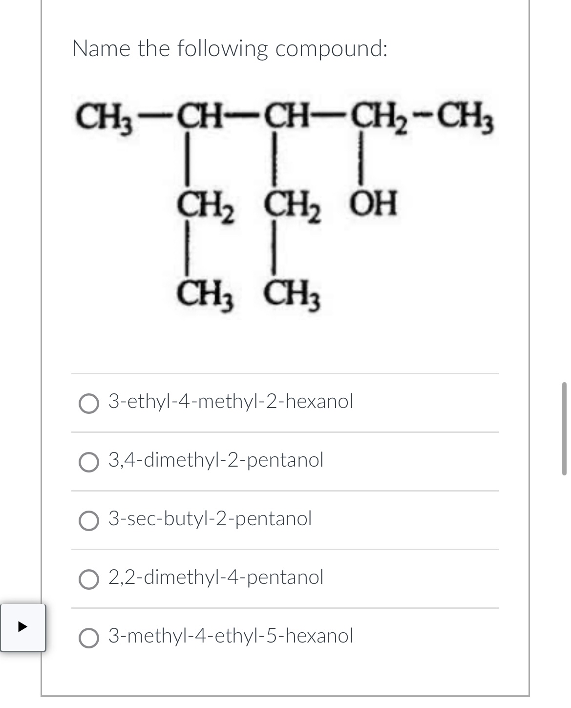 Solved Name the following | Chegg.com