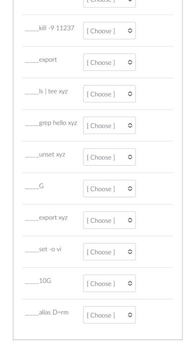 Solved Match the following questions with the correct | Chegg.com