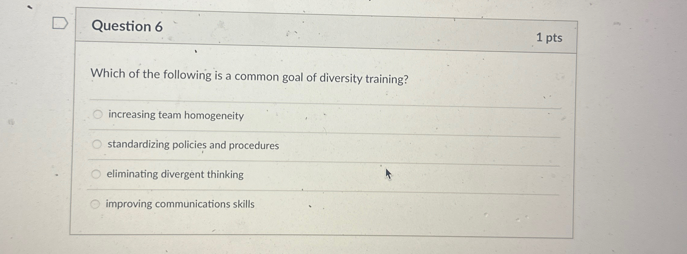 Solved Question 61 ﻿ptsWhich of the following is a common | Chegg.com