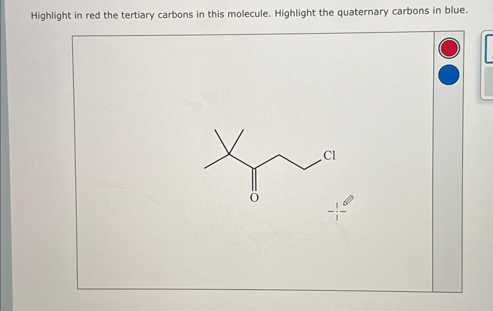 Solved Highlight In Red The Tertiary Carbons In This