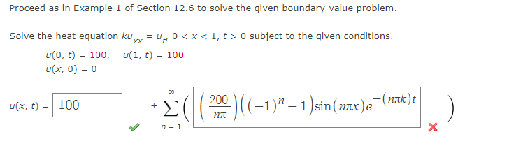 Solved Proceed as in Example 1 ﻿of Section 12.6 ﻿to solve | Chegg.com