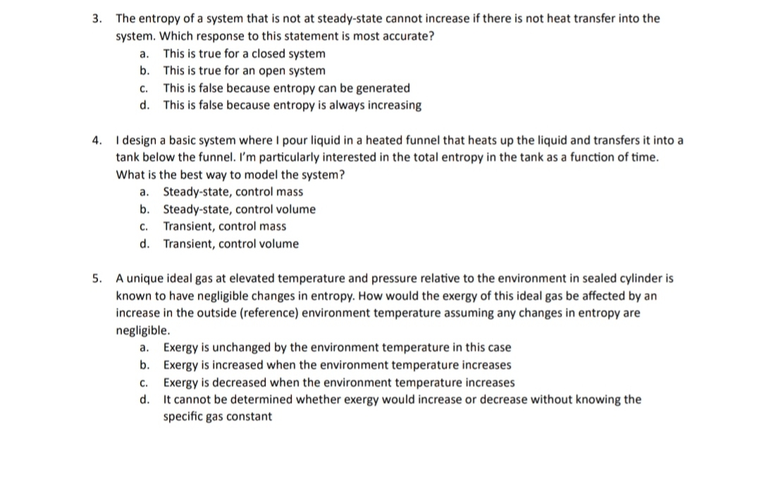Solved Q3٫4&5Please Solve all three multiple choice | Chegg.com