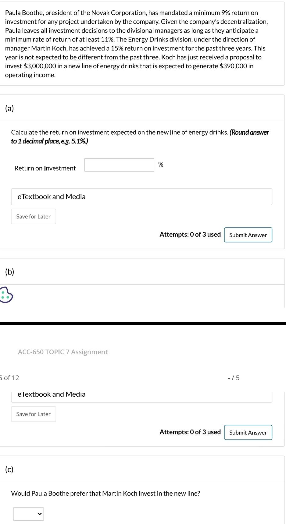 Solved Paula Boothe, president of the Novak Corporation, has | Chegg.com