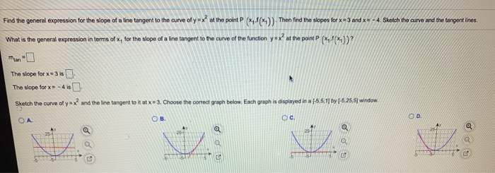 Solved Find the general expression for the slope of a line | Chegg.com