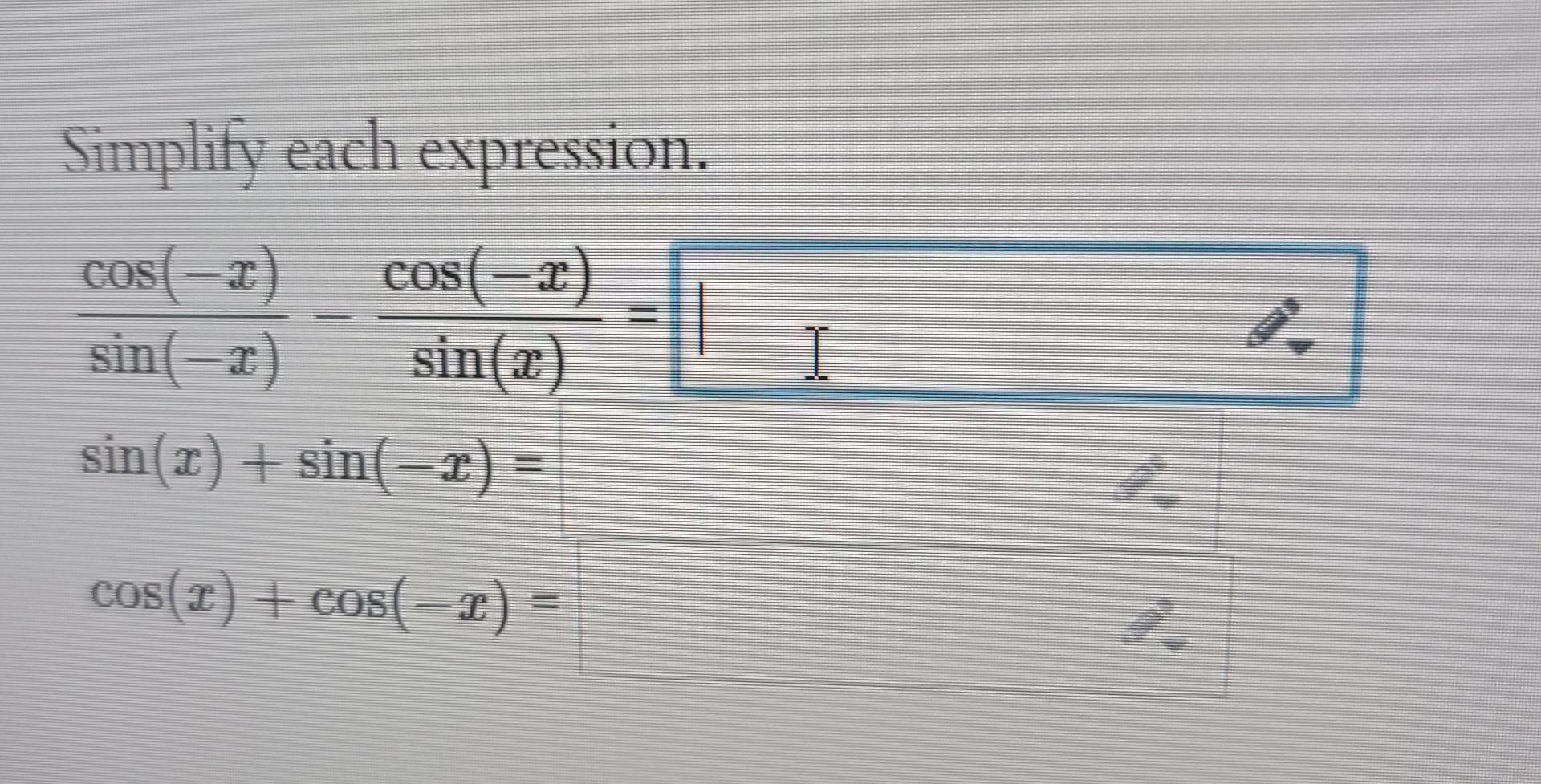 Solved Simplify each | Chegg.com